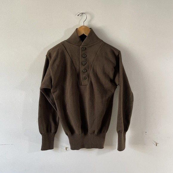 Dscp | Shirts | Vintage Garrison Collection Sweater Mens Small Brown ...